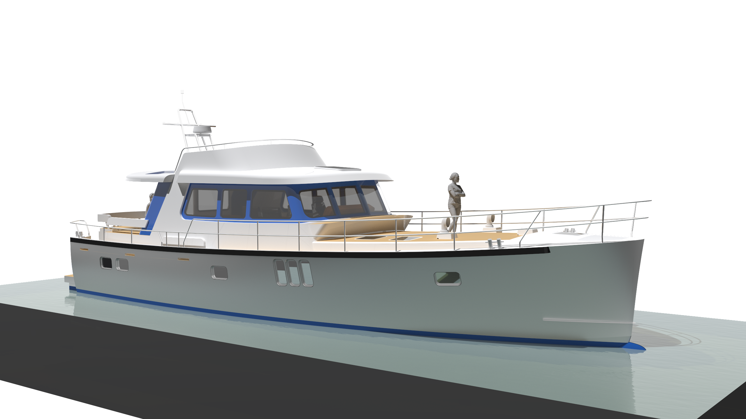 Korvet 16 Compact Long Range | Deep Water Yachts